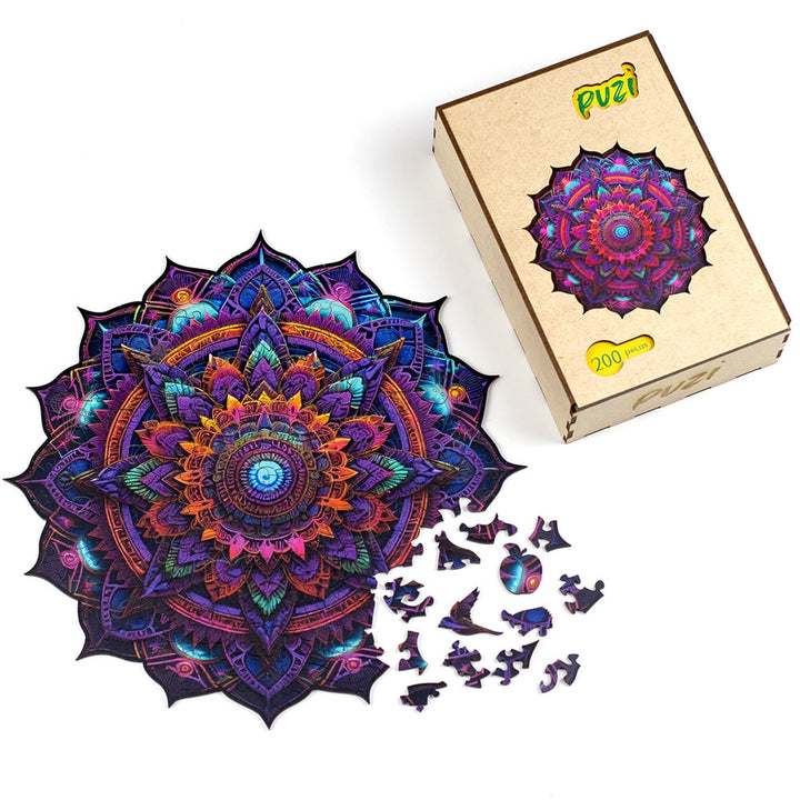 Quebra-Cabeças Mandalas | Coleção Exclusiva da Puzi
