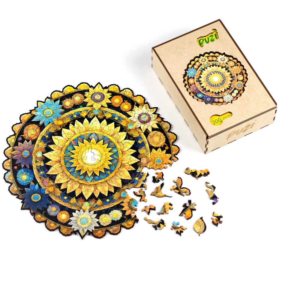Quebra-Cabeças Mandalas | Coleção Exclusiva da Puzi