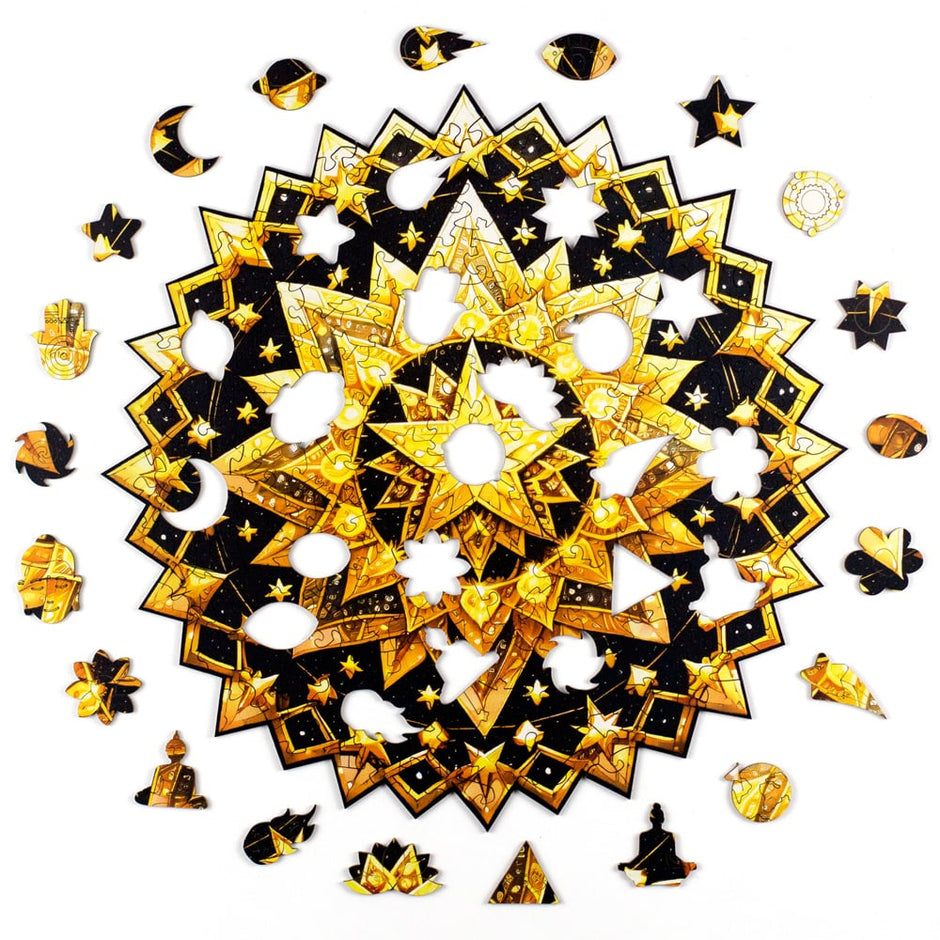 Quebra-Cabeças Mandalas | Coleção Exclusiva da Puzi