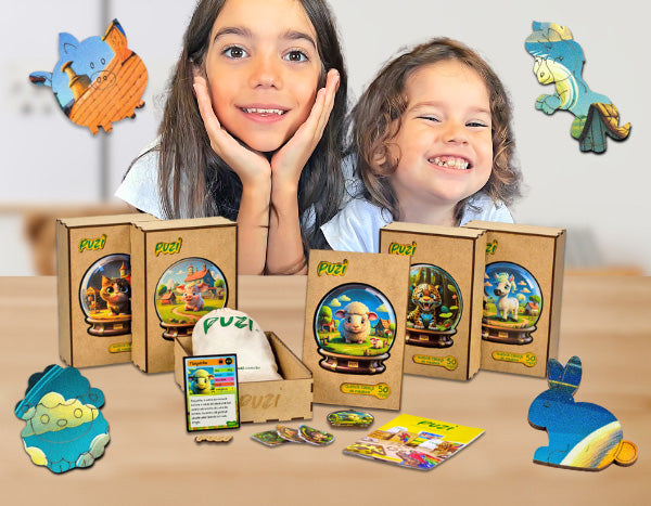Quebra-Cabeças para Crianças | Coleção Infantil Puzi